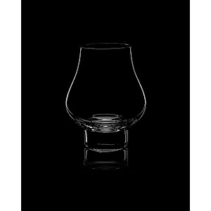 LUXBE - Bourbon Whiskey Brandy - Crystal Glasses Snifter 7.1-ounce, Set of 4 - Handcrafted Lead-Free Glass - Great for Spirits Drinks - Tasting Glasses - Tequila Shots - Scotch Cognac - 210ml