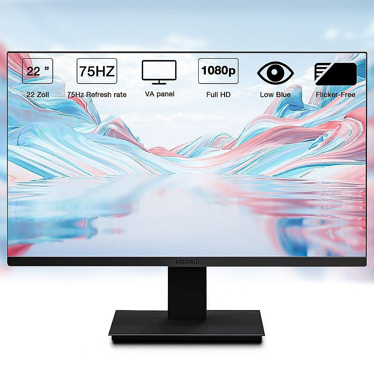 Lenovo Desktop Computer Tiny Micro PC with 22" Monitor,16GB RAM, New 2TB SSD, WiFi Bluetooth, RGB Keyboard Mouse, Windows 10 Pro (Renewed)