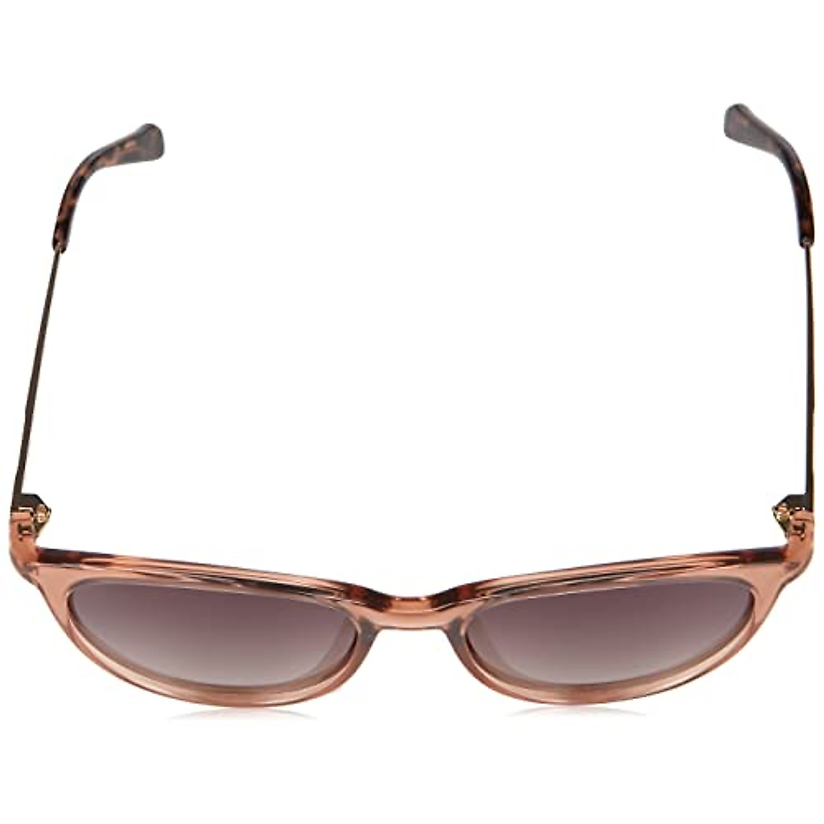 Fossil Women's Female Sunglasses Style FOS 3127/S Cat Eye, Brown/Polarized Brown Gradient, 54mm, 18mm