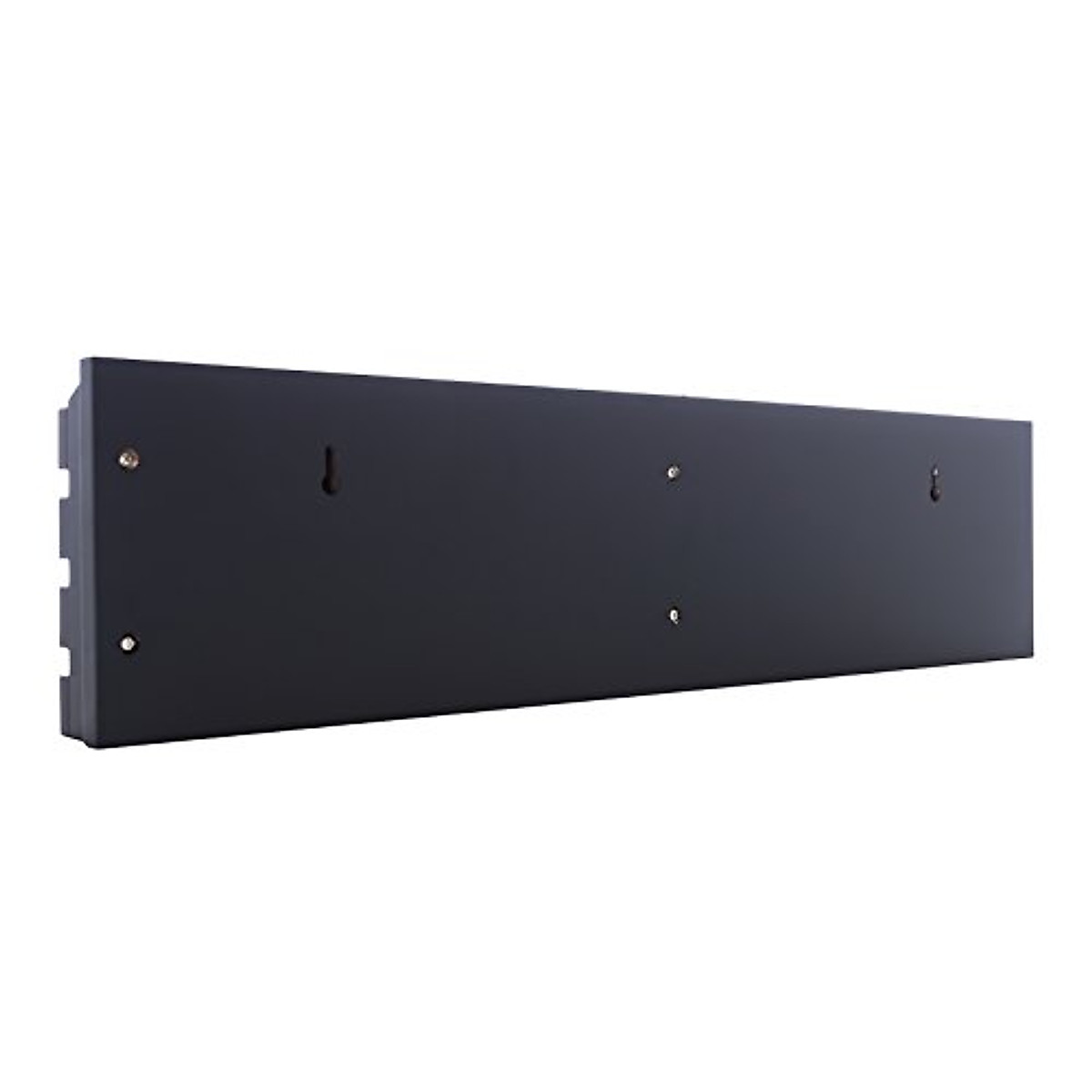 kieragrace KG Sydney Wall Shelf and Mail Holder with 3 Hooks - Black, 24"