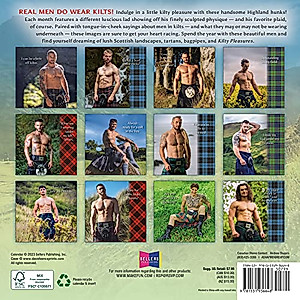 Kilty Pleasures 2024 Mini Calendar, 7" x 7"