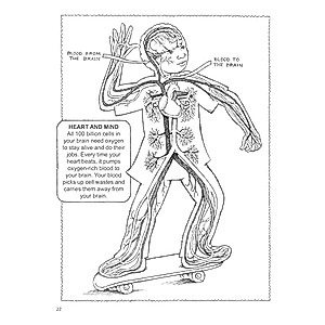 My First Book About the Brain (Dover Science For Kids Coloring Books)