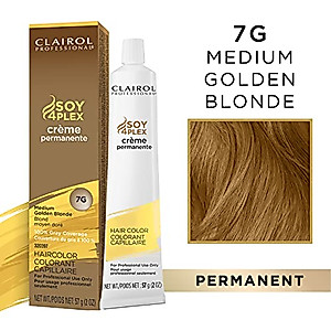 Clairol Professional Permanent Crème Hair Color 7g Med Gold Blonde