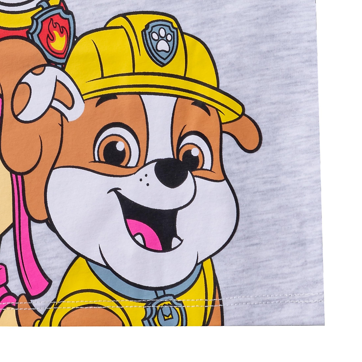 Nickelodeon Paw Patrol Girls Short Sleeve T-Shirt and Shorts Set for Toddler and Little Kids