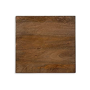 Signature Design by Ashley Trailbend Eclectic Accent End Table, Brown & Gunmetal