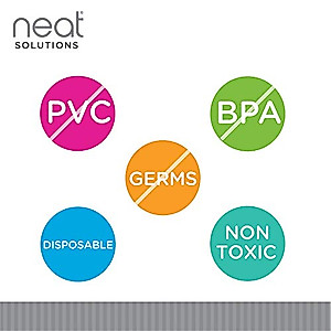 Disney Winnie The Pooh Table Topper Disposable Stick-on Placements in Reusable Package, 50 Count, Basic (10165)