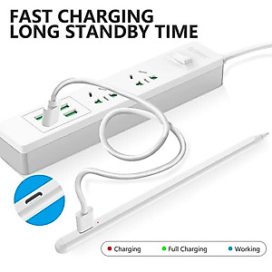 Stylus Pen for iPad 10th/9th,Apple Pen with Palm Rejection,Stylus Pencil for (2018-2023) iPad Pro 11/12.9, iPad 8th/7th/6th Gen, iPad Air 5th/4th/3rd Gen, iPad Mini 6th/5th Gen-for Painting Sketching