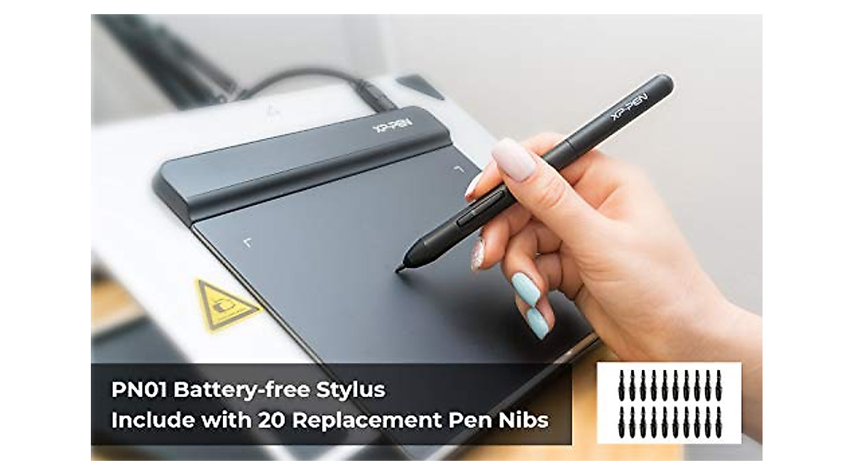 XPPen G640 OSU Drawing Tablet for Gamers & Artists