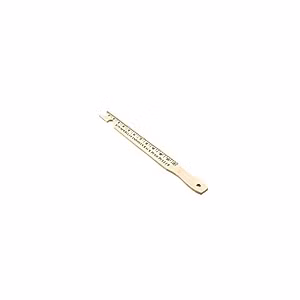 Fox Run Oven Rack Push/Pull Kitchen Ruler, 0.25 x 1.25 x 16.5 inches, Brown
