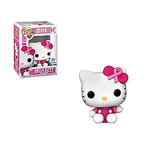 Funko Pop! Hello Kitty Breast Cancer Research Foundation Pink Shop Exclusive Bundled with Pop Protector