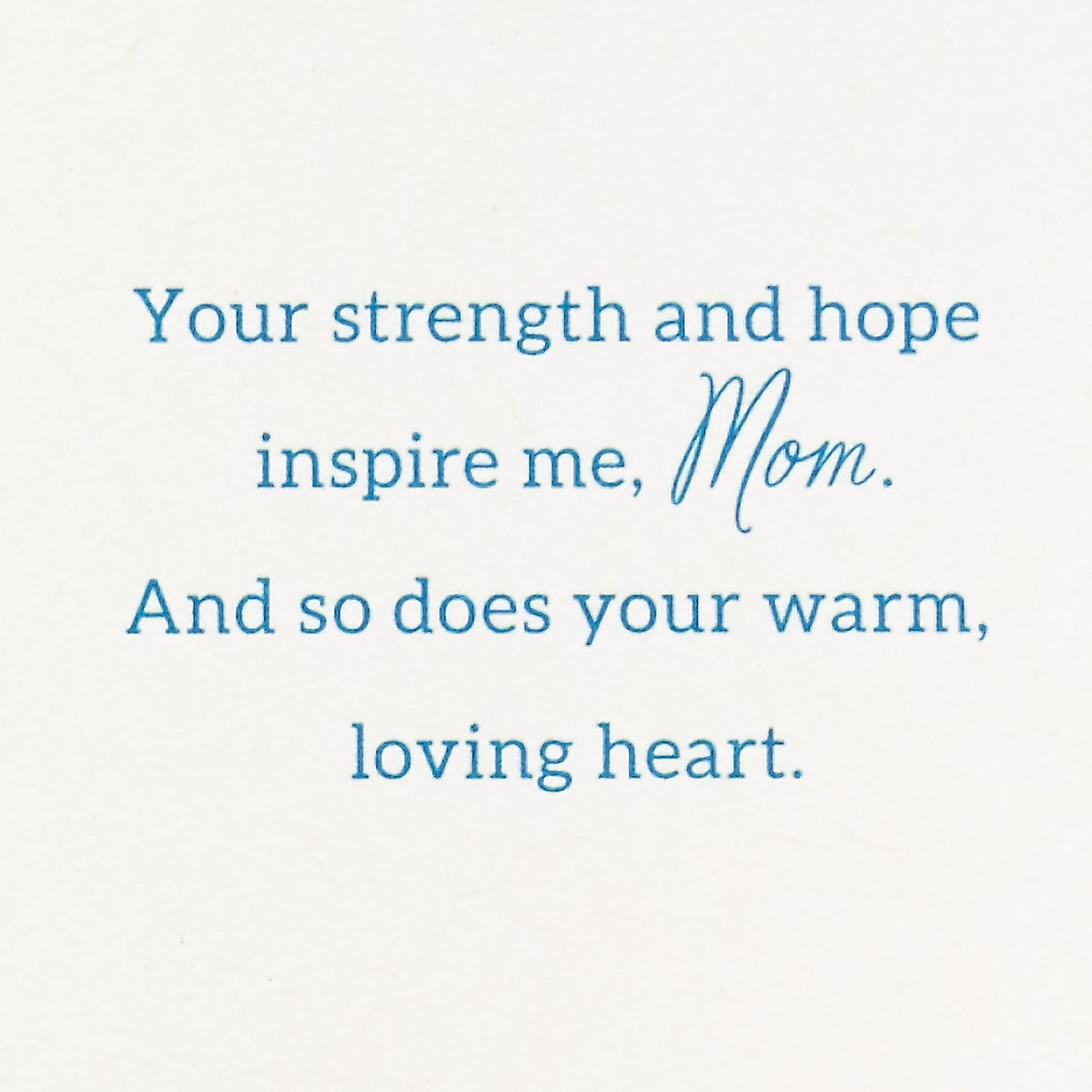 Hallmark Birthday Card or Thank You Card for Mom (Sunshine)