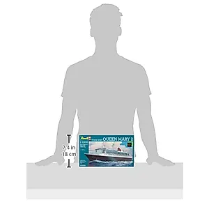 Revell 05808 Queen Mary 2 Cruise Liner - 1:1200 Model Kit