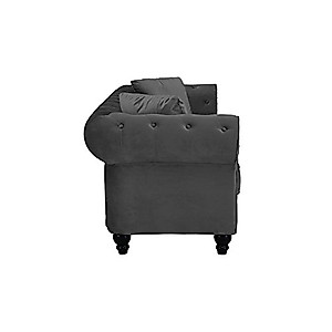 Divano Roma Classic Sofas, Large, Grey