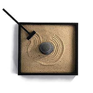 Stacking Stones Handmade Zen Garden Desktop Gift Ideas for Office Decor Relaxing Desk Accessories Natural Kit with Stackable Rocks for Relaxation and Stress Reduction