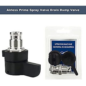 235014 Airless Prime Spray Valve Drain Dump Valve Repair Kit for Graco 390 395 490 495 595 Aftermarket Airless Paint Sprayer
