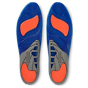 Airplus Extreme Active Gel Lightweight and Breathable Shoe Insoles for Cushion and Support, Men's, Size 7-13