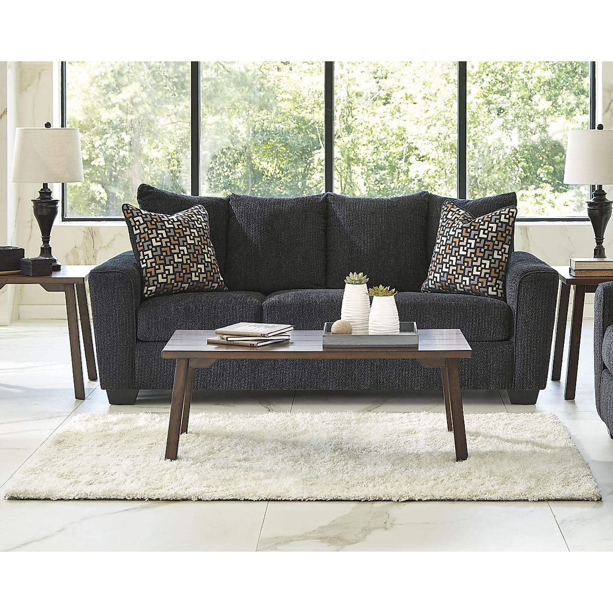 Signature Design by Ashley Norris Casual 5 x 7 High Pile Machine Woven Rug, Taupe