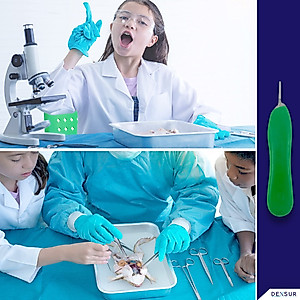 DEXSUR Scalpel Handle # 5, Premium Quality, Rust Proof Hard Plastic Scalpel Knife Handle, Lightweight and Durable, Fits Surgical Blades No. 10, 11, 12, 13, 14 and 15