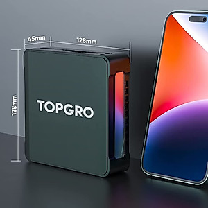 TOPGRO Mini Micro PC Windows 11 Pro