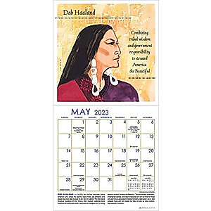 Women Who Rock Our World 2023 Wall Calendar | 12" x 24" Open | Amber Lotus Publishing
