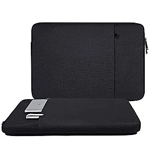 Laptop Sleeve 14 Inch Computer Case Bag for Dell Latitude/Inspiron 14/ XPS 15, HP EliteBook/Chromebook x360/ Pavilion/Stream 14, Lenovo Yoga IdeaPad Flex ThinkPad, ASUS VIvoBook, Black