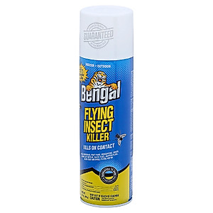 Bengal Flying Insect Killer, Indoor and Outdoor Fly and Mosquito Killer Spray, 2-Count, 16 Oz. Aerosol Cans