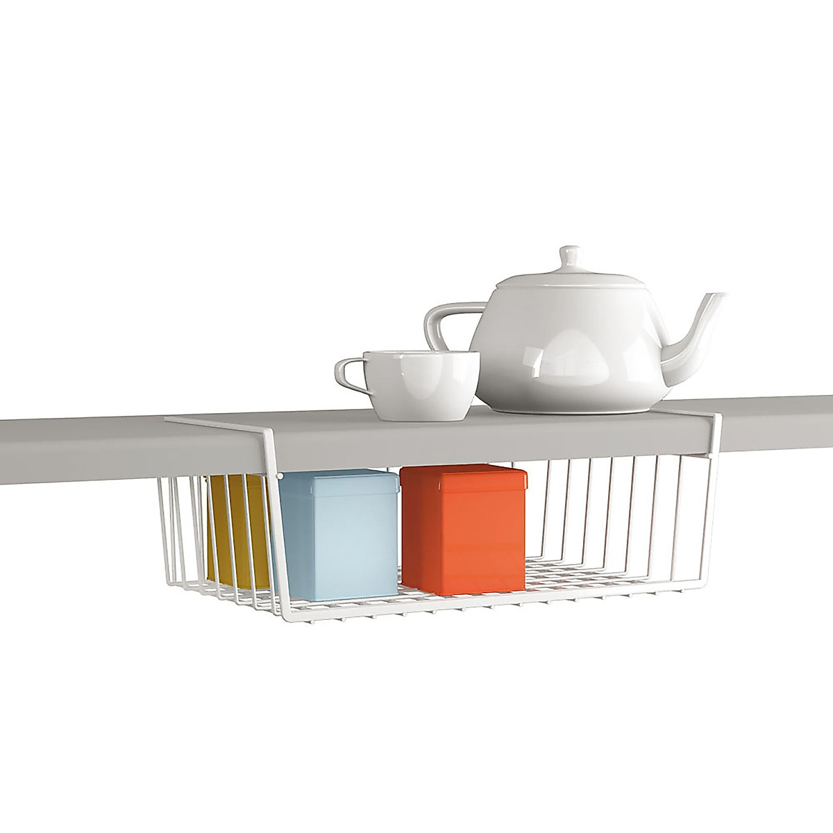 Metaltex 'Babatex' Hanging Under Shelf Storage Basket, 40 cm