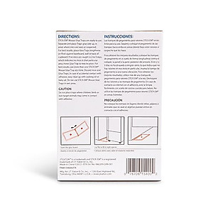 JT Eaton 154 Stick-Em Mini Mighty Glue Boards - Heavy Duty, No-Mess, Child & Pet Safe, 2-Pack