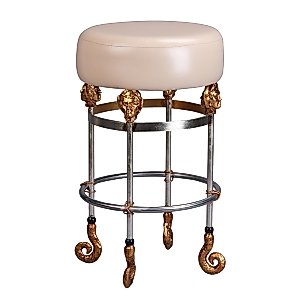 Flambeau Lighting Armory Counterstool with Putty Cushion