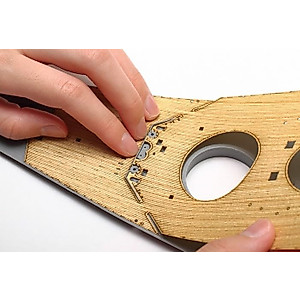 Tamiya Model 300012645 – 1: 350 WWII Yamato Wooden Deck Decoration Accessories