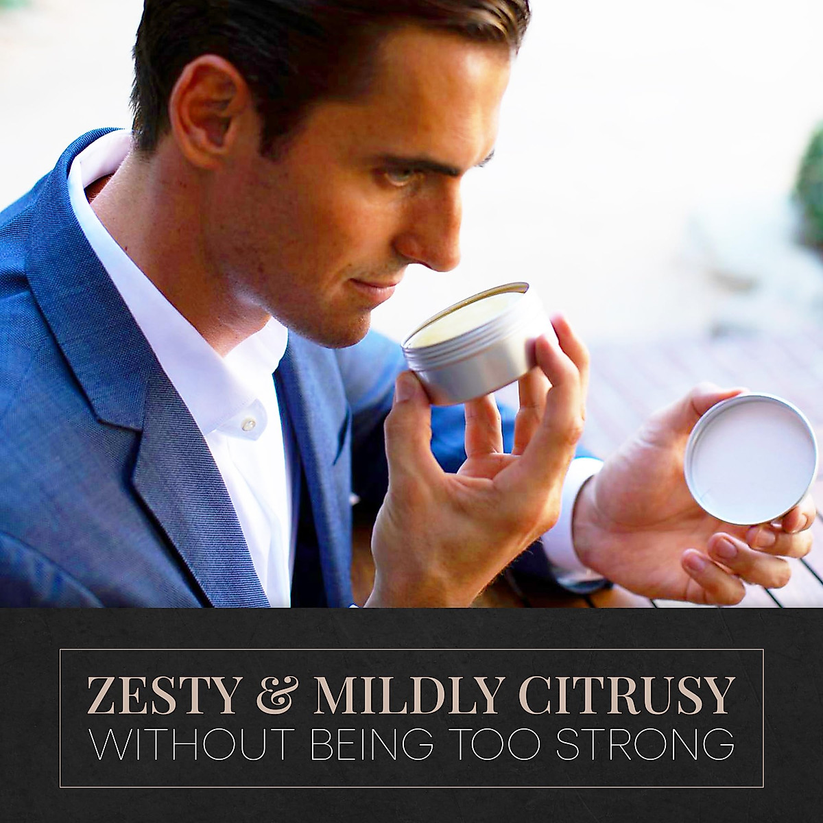 Handmade Natural Organic Shave Soap - Large 7oz Tin Shaving Soap, Shave Soap For Men With Dry Sensitive Skin, Made With Olive Oil, Coconut Oil, Palm Oil, Shea Butter, Beeswax, Creamy Lather (Neutral)