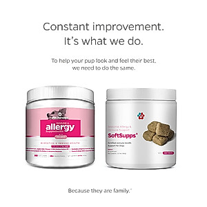 Pet Parents® Allergy SoftSupps® Immune Support for Dogs with Omega 3 Fish Oil for Dogs & Probiotics for Dogs for Dog Itch Relief & Dog Immune Support, Dog Allergy Chews for Itch Relief for Dogs, 90ct