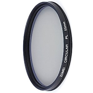 Zomei 55mm CIR-PL Circular Polarizing CPL Filter for Canon Nikon Sony Pentax Fujifilm Olympus DSLR Camera Lens