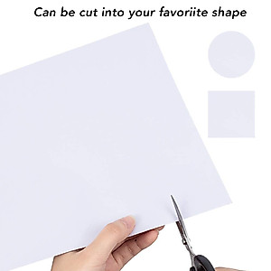 zeyce 10PCS A4 Size Double Sided Tape Sheets, Clear Strong Sticky Tape, Tap Sheet for Arts Craft Photo Albums Making Home Decorative