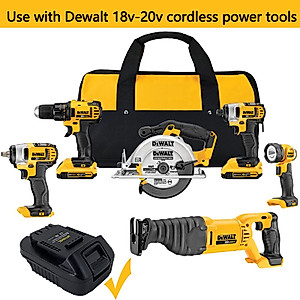 Echoyee MT20DL Battery Adapter, Compatible with Makita 18v Lithium Battery, Convert to Dewalt 18v-20v Lithium Batteries, Work Compatible with Dewalt 18v-20v Cordless Power Tools
