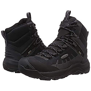 KEEN New Men's Revel IV EXP Polar Mid Hiking Boot Black/Magnet 11.5