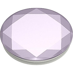 ​​​​PopSockets Phone Grip with Expanding Kickstand, PopSockets for Phone - Metallic Diamond Lavender
