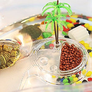 OMEM Portable Reptile House Terrarium Habitat Clear and Breathable (Medium)