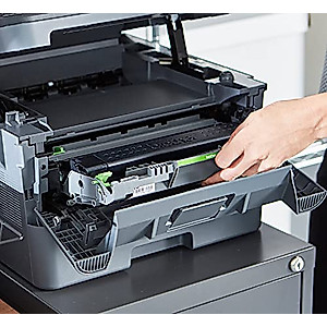 Brother Premium L-2690DW Series Compact Monochrome All-in-One Laser Printer I Print Copy Scan Fax I Wirless I Mobile Printing I Auto 2-Sided Printing I ADF I 26 ppm I ADF + Printer Cable