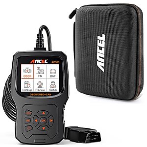 ANCEL AD530 Vehicle OBD2 Scanner with ANCEL Protective Case Storage Bag
