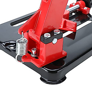 YaeKoo Angle Grinder Stand Grinder Holder Cutter Support Cast Iron Base for 100mm - 125mm Angle Mill (4"-5") Red Color