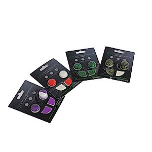 Gioteck Thumb Grips Joystick Protection for Xbox One Non-Slip Controller Red and White
