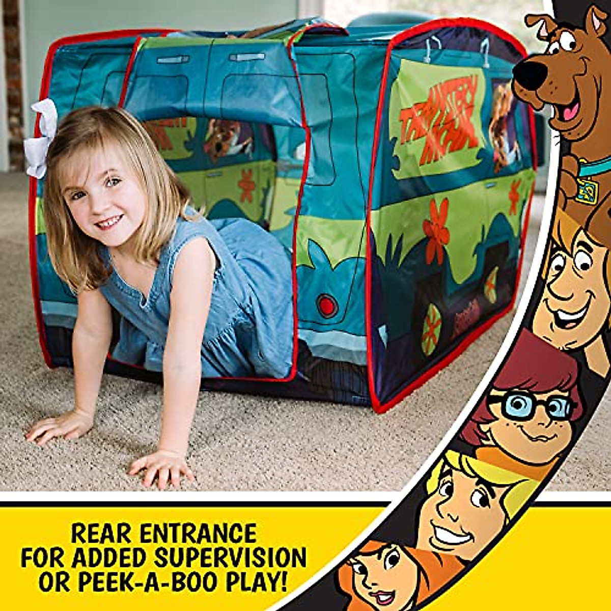 Scooby Doo Mystery Machine Tent – Kids Pop Up Play Tent | Scooby Doo Toy