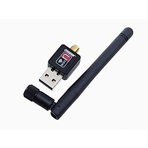 OSGEAR USB WiFi Adapter for PC 150Mbps Wireless Network Card Dongle 802.11N 2.4GHz with High Gain Antenna with Windows 10 8 7 XP Mac Linux Driver Support