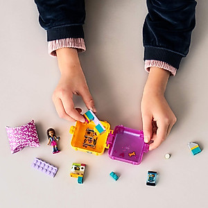 LEGO Friends Andrea’s Shopping Play Cube 41405 Building Kit, Includes a Mini-Doll and Toy Pet, Promotes Creative Play, New 2020 (40 Pieces)