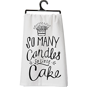 Primitives by Kathy "So Many Candles So Little Cake" Cotton LOL Towel
