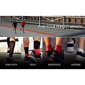 FALKE Women's RU5 Race Invisible Running Socks, No Show, Ultralight Cushion, Athletic, Breathable Quick Dry, Nylon, White (White-Mix 2020), 8-9, 1 Pair