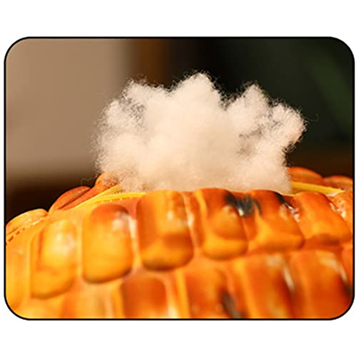 Maxpetus Toasted Corn Pillow, Green Corn, 3D Simulation Independent Sofa Decoration Cushion (24in, Roast Corn)