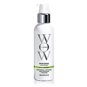 Color Wow Dream Cocktail Kale Infused – 50% stronger hair in a single use; Clinically proven to reduce breakage by 50%; Powerful heat protectant; Helps repair split ends