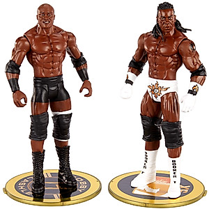 ​WWE Bobby Lashley vs King Booker Championship Showdown 2 Pack 6 in Action Figures Friday Night Smackdown Battle Pack for Ages 6 Years Old and Up​